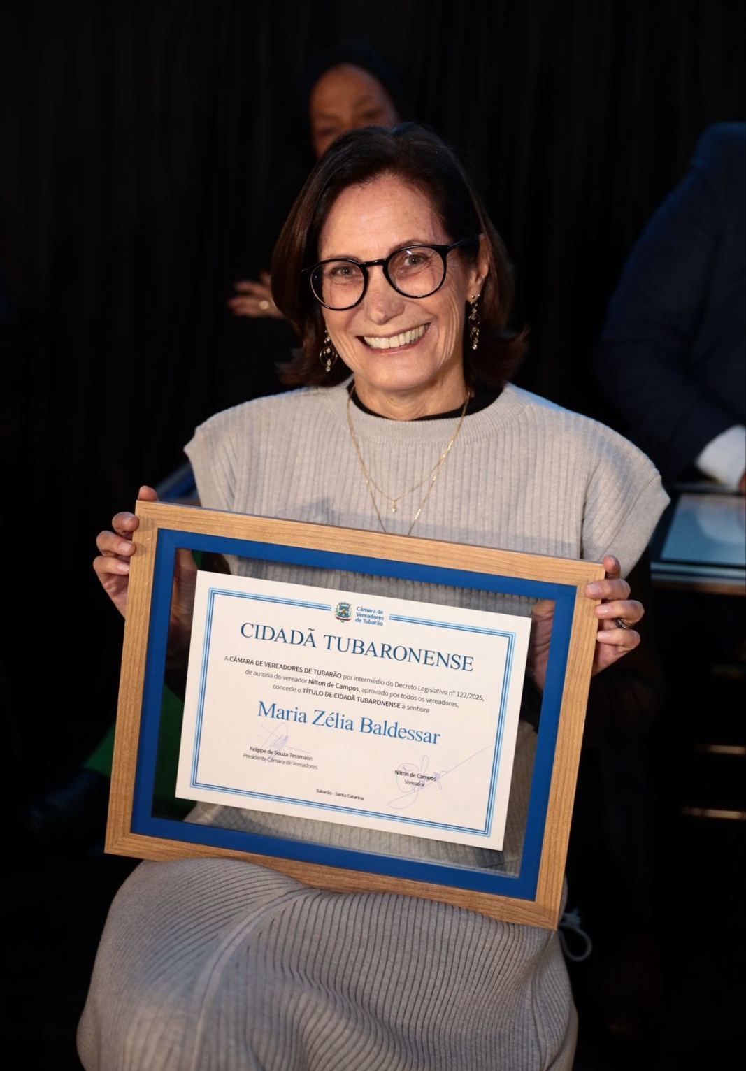Dra. Maria Zélia é Cidadã Tubaronense - Blog - Complexo Médico Provida